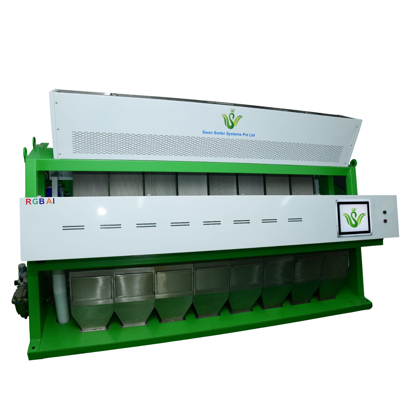 Swan Sorter | AI-Powered Color Sorting Machines for Precision Sorting